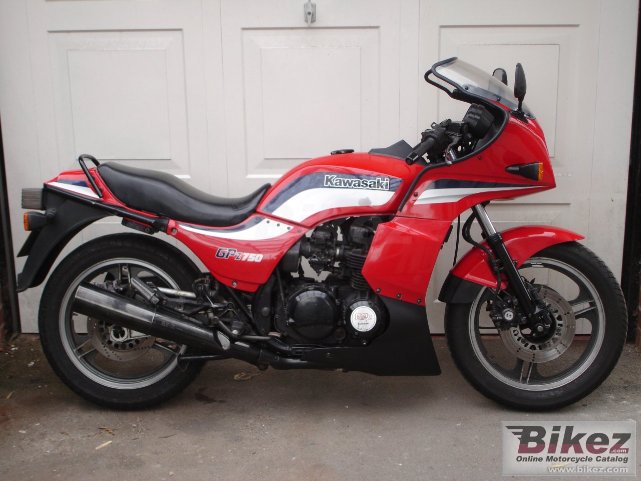 Kawasaki GPZ 750 poster